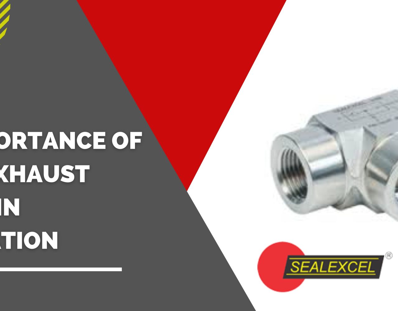Exhaust Valve and its Applications and Importance - SEALEXCEL